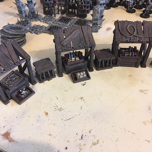 Traps RPG miniature furniture 3D Printed 28mm Scatter Terrain | Etsy