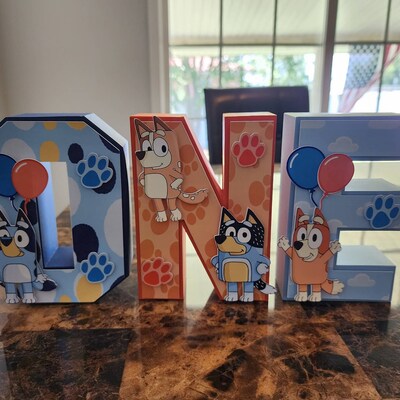 Bluey Birthday, Bluey Decoration, Birthday Boy, Birthday Girl, Bluey ...