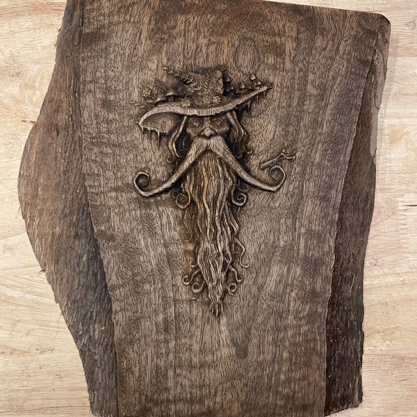 Wizard of the Forest, 3D STL Model for Cnc Users, CNC Router Engraver ...