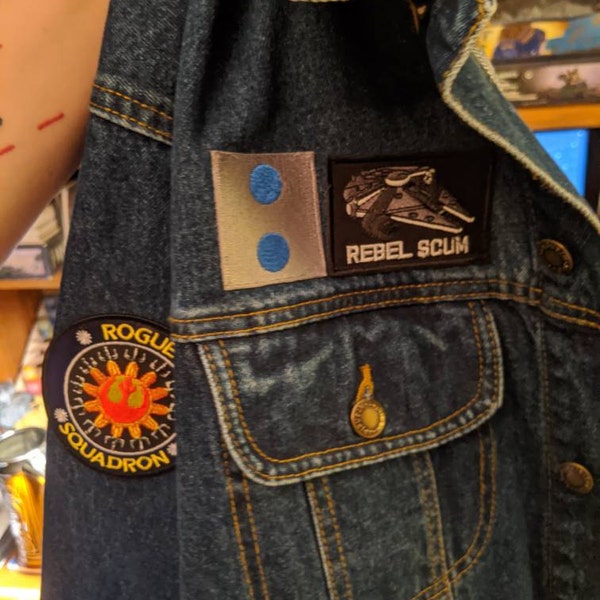 Star Wars Rebel Insignia Patch - Fully Embroidered - Rebel Solider Rank ...