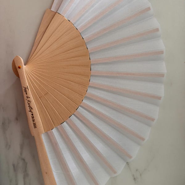 Éventails personnalisés pour mariage cadeau original éventail invité ...