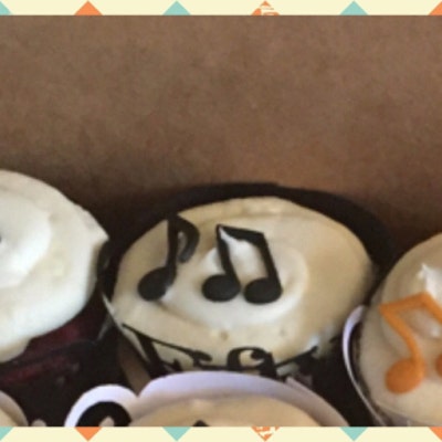 20 Musical Notes Edible Fondant Cake Toppers Decorations Cupcake ...