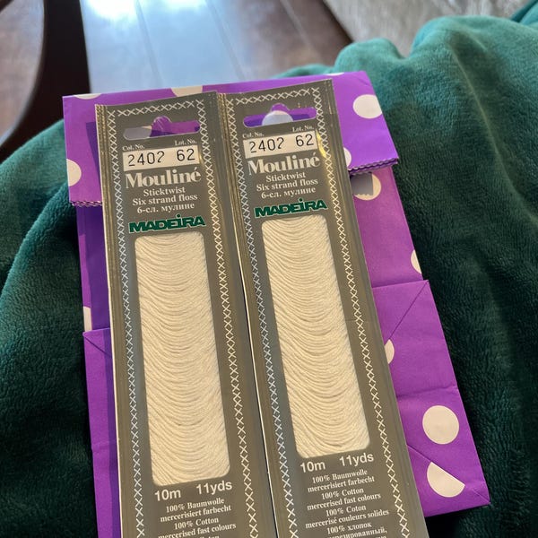 Madeira Mouline Hand Embroidery Threads Codes 1101-1514 Embroidery ...