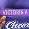 Pom Pom Tags Set of 2 Cheer Cheerleader Name Personalized Team Gift ...