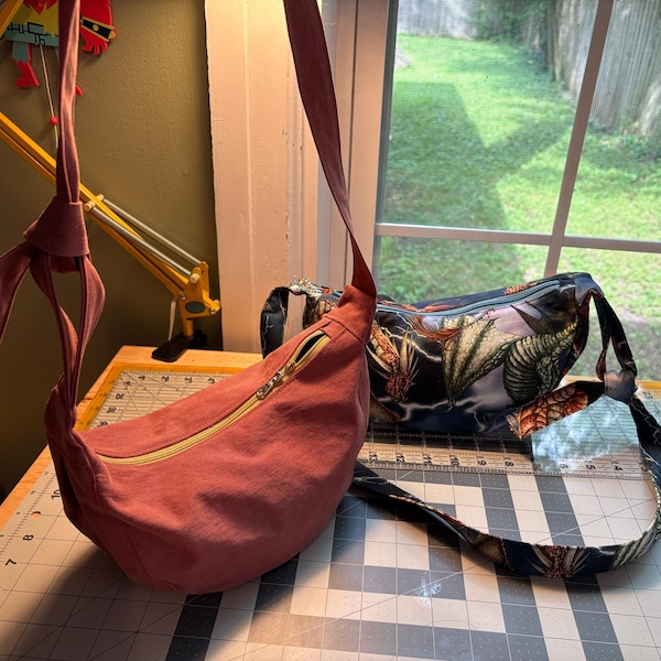 PDF Sewing Pattern Banana Bag – Crossbody Bag DIY – Digital Bag Pattern ...