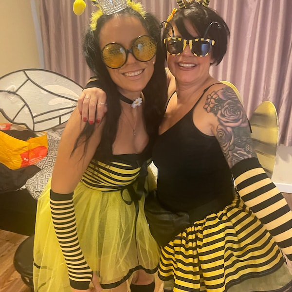 Bumble Bee Tutu Skirt Fancy Dress Party Book Week Child Adult Wasp ...