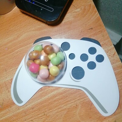 Gamer Candy Dome Svg. Chocolate Holder Svg. Gamer Candy Holder. Gamer ...
