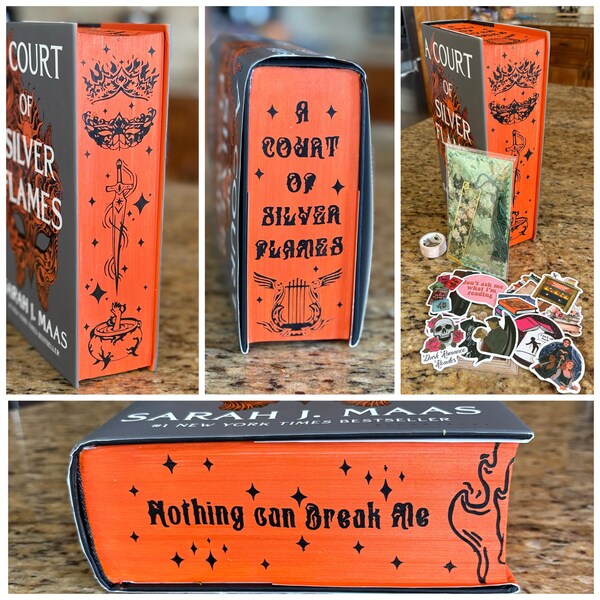 Digital File Powerless Stencil for DIY Book Sprayed Edges - Etsy