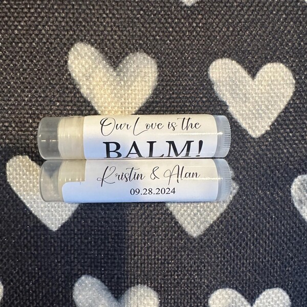 Birthday Party Favors, Custom Lip Balm, Sweet 16, Bulk Chapstick, Black ...