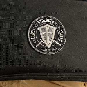 Iron Sharpens Iron Tactical Scripture Christian Overland Patch 3 ...