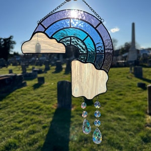 Wavy Flower Stained Glass Pattern Stained Glass Patterns Stained Glass ...