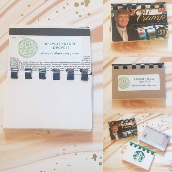 Man Card -- Gift Card Notebook - Etsy