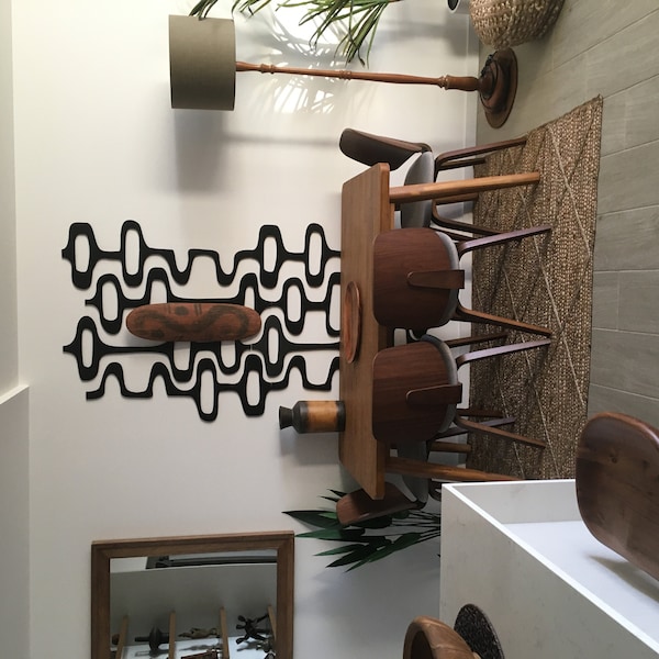 Retro 70s Decor, 3D Wall Panels, Mid-century Modern, 70s Vintage Look ...