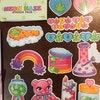 18 Pack Pastel Galaxy Sticker Pack, Kawaii Space, Holographic or Matte ...