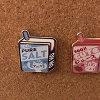 100% Cute Juice Box Pin - Pure Salt Pin - Salty Juice Box Pin ...