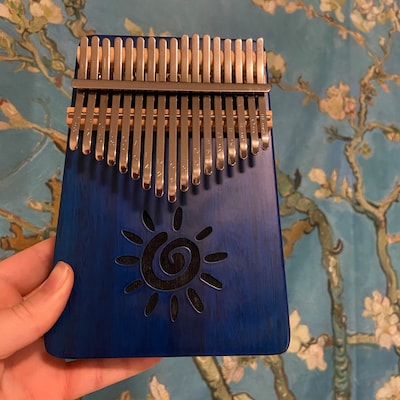 17 Key Kalimba Thumb Piano Deer Scene Finger Hand Piano - Etsy