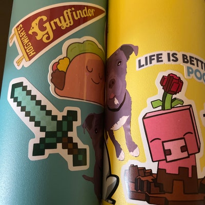 Minecraft Vinyl Decal Stickers - Etsy