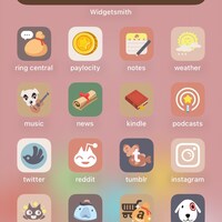IPhone Ios App Icons Animal Crossing Autumn Edition 500 Icons With ...