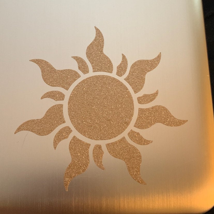 Rapunzel Sun Disney Magic Band Decal Disney Tangled Decal | Etsy