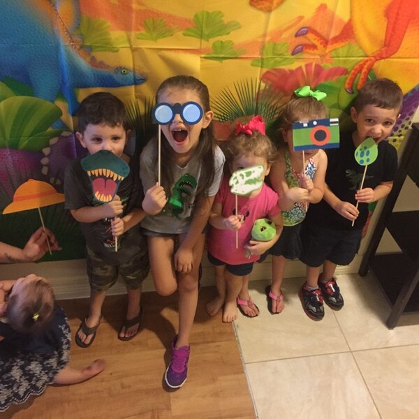Printable Dinosaur Photo Booth Props - Dinosaur Photobooth Props ...