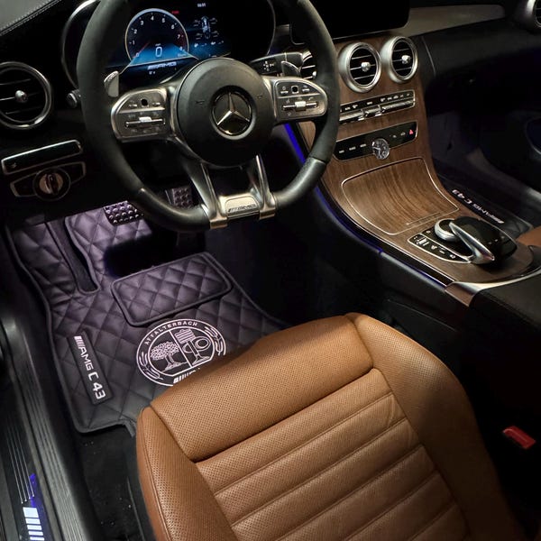 Custom Car Floor Mats for Mersedes Benz Amg, Mersedes Car Mats for All ...