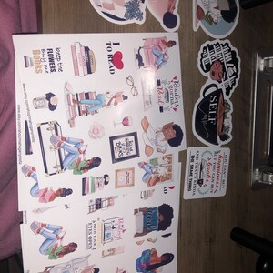 Self-care Stickers self-love African American Stickers black Girl ...