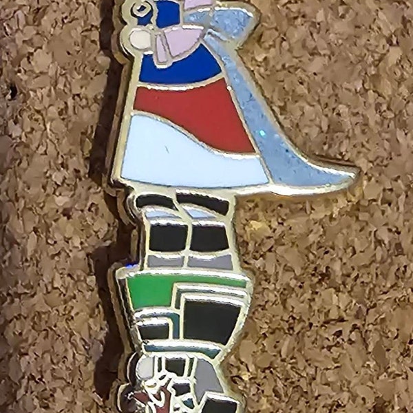 Mulan Inspired Hard Enamel Flip-pin - Etsy