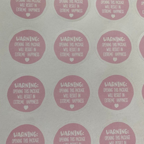 Cute Packaging Stickers, Happy Post Stickers, Cute Happy Mail Sticker ...