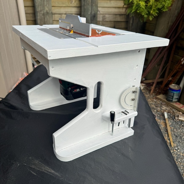 Compact Router Table Metric Build Plans: DIY Woodworking Project ...