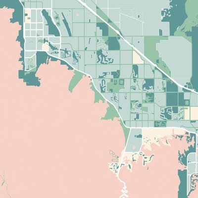 Custom City Map Print, City Map Digital Print, Custom Map Gift ...