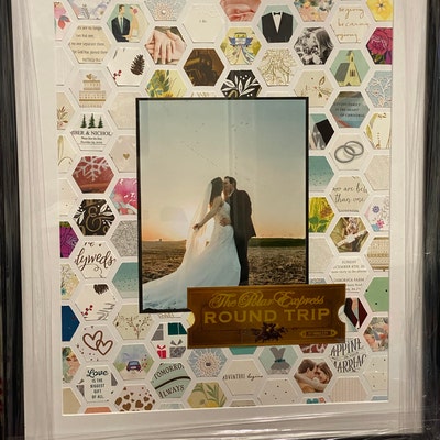 Wedding Card Keepsake, Wedding Card Art, Wedding Card Idea - Etsy