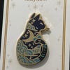 Sun & Moon Cat Enamel Pin ; Moon Cat, Sun Cat, Lapel Pin, Brooch Pin 1.5 Inch, Celestial, Cat ...