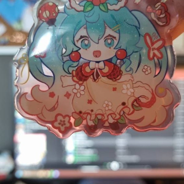 Pokémon Miku Gacha Keychains - Etsy