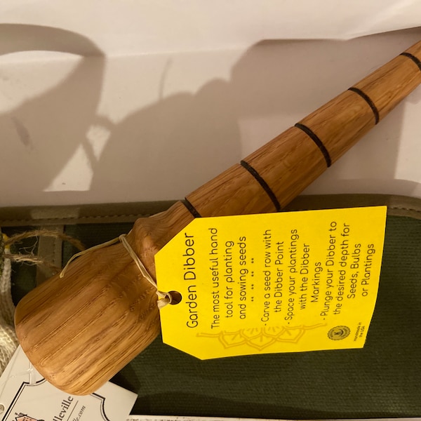 Hand Turned Garden Dibber, Dibble, Dibbler - Etsy