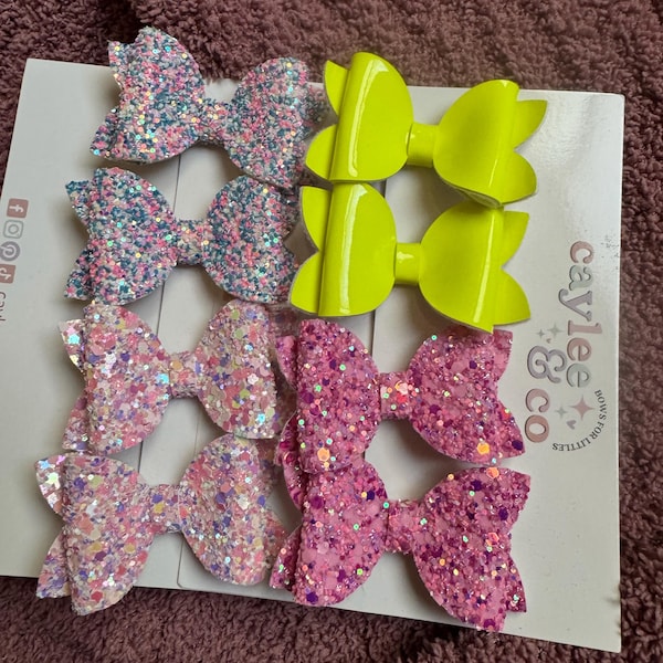 Sugar Cone Snap Clip Set | Snap Clips | Barrettes | Scallops Clips ...