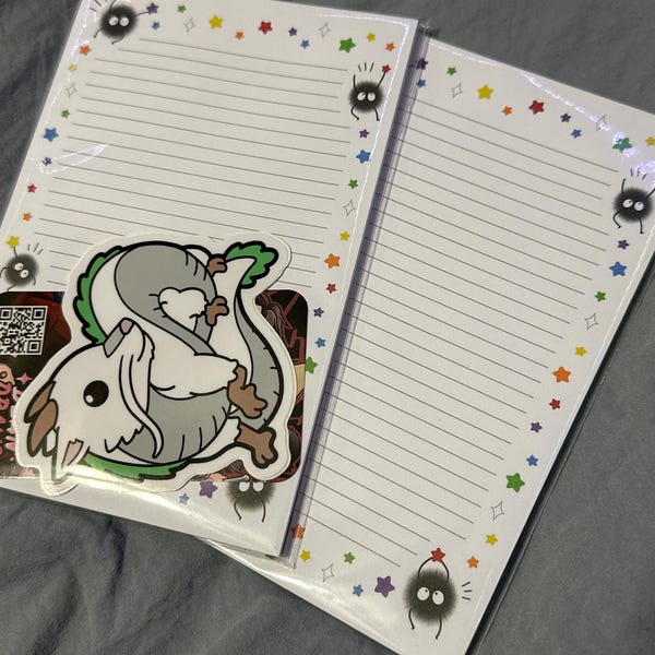 Soot Sprites Notepad - Etsy