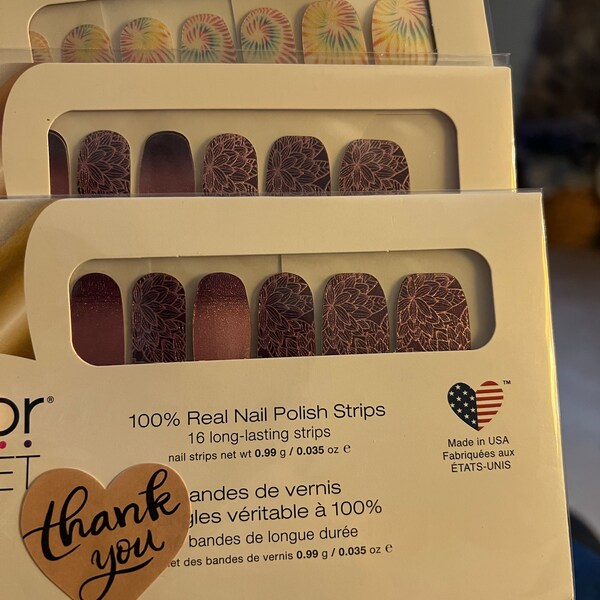 HAVANA HONEY Color Street Nail Strips - Etsy