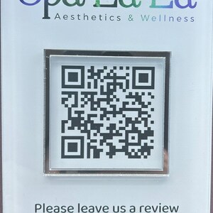 Multi QR Code Sign Payment Sign Social Media QR Code Sign Beauty Sign ...