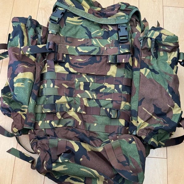 Genuine Dutch Army Rucksack DPM Woodland Combat Backpack 60L Tactical ...