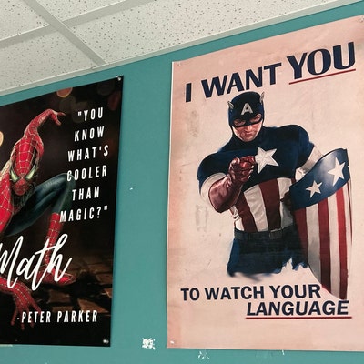 Spiderman Math Quote - Etsy