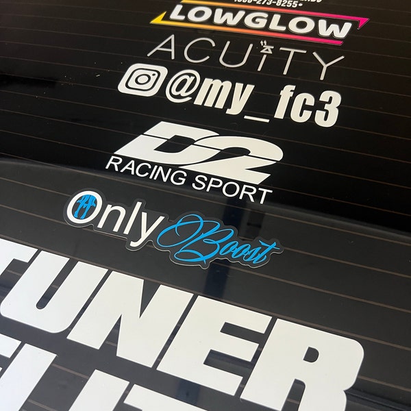 Only Boost Decal, JDM Decal, Waterproof Stickers - Etsy