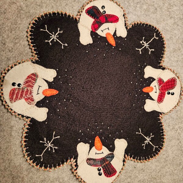 Stitchery Pattern, Folk Art Pattern, Primitive Stitchery Pattern ...