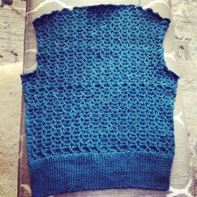 1940's Stitchcraft Knitting Pattern for a Honey-comb Jumper Wartime ...