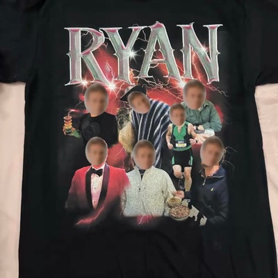 Custom Bootleg Rap T Shirt Personalized Girlfriend Picture Shirt ...