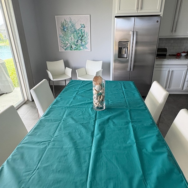 Vinyl Tablecloth, Vinyl Fitted Tablecloth, Color Samples - Etsy
