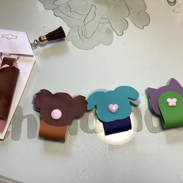 Animal Cable Organizer SVG, Critter Cord Tidy Template, Earphone Holder ...