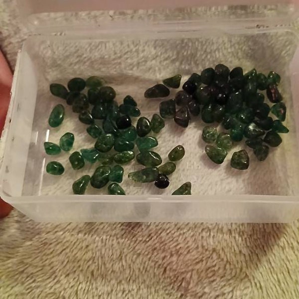 34" Strand Natural Ruby Uncut Chips Nuggets Smooth Beads Gemstone ...