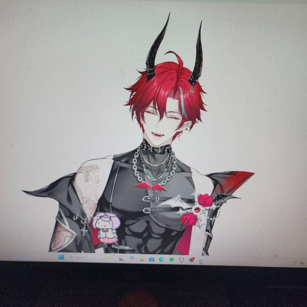 Live2dmodel Snow Leopard [premade Vtuber Model/fully Rigged/ready to ...