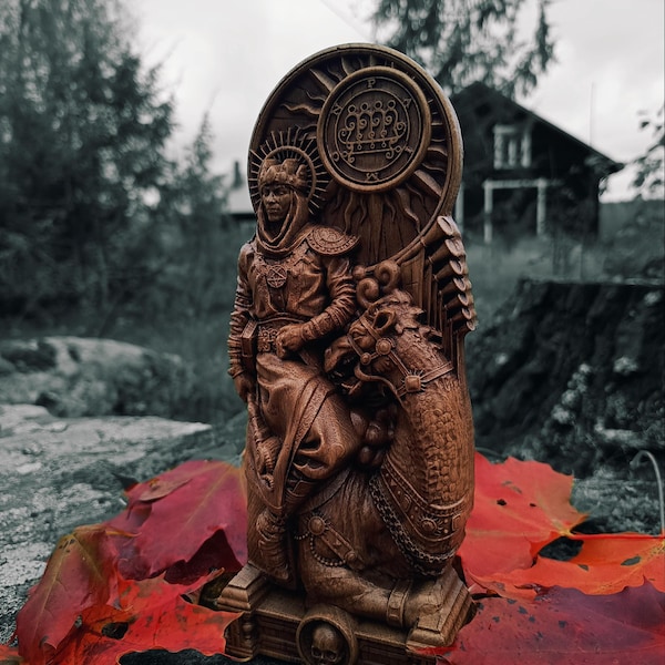 King Paimon Statue Ars Goetia Demon Lucifer Right Hand Demonology - Etsy