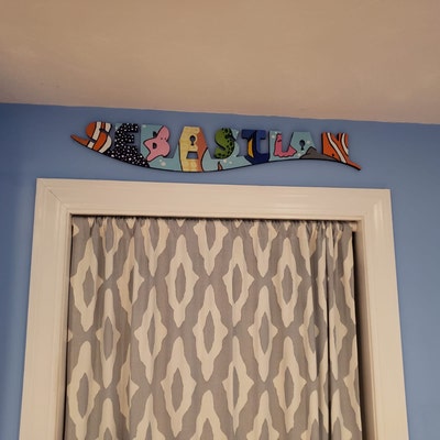 Disney Name Sign Pixar Name Sign Nursery Decor Kids Room Nursery Decor ...